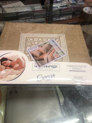Completo lenzuola letto matrimoniale
