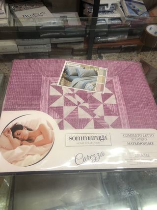 Completo letto lenzuola matrimoniale