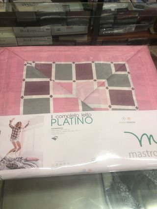 Completo letto lenzuola matrimoniale