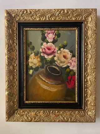 Quadro dipinto olio su tela vintage quadri dipinti