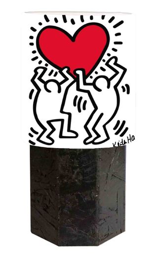 Abat jour nero Keith Haring