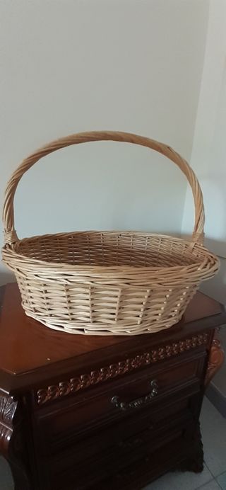 cestino ovale alto 18  larghezza 52