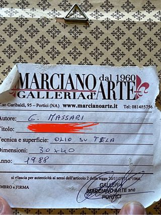 Quadro G.Massari