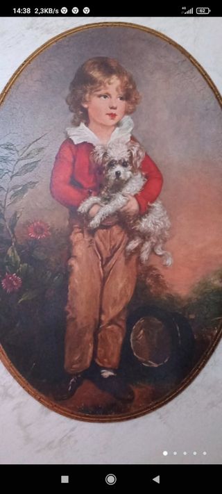 quadro ovale grande classico