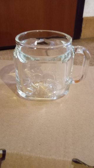 nuovo set sei tazzine in vetro trasparen Nutella c