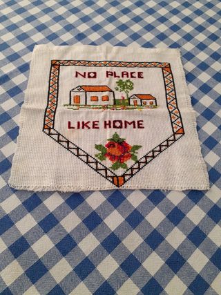 Tela Aida ricamata punto croce