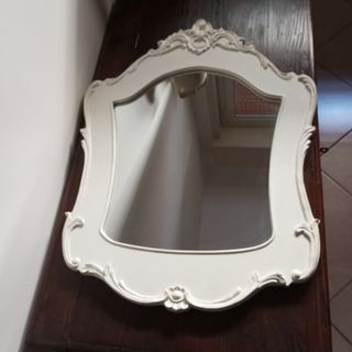 specchio bianco provenzale