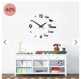 orologio da parete tridimensionale