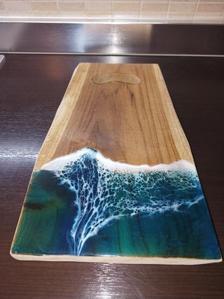 Tagliere in resina e legno