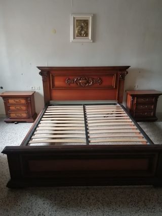 camera da letto in legno