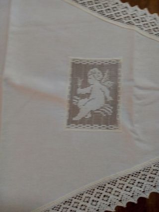 coppia centri angeli beige chiaro