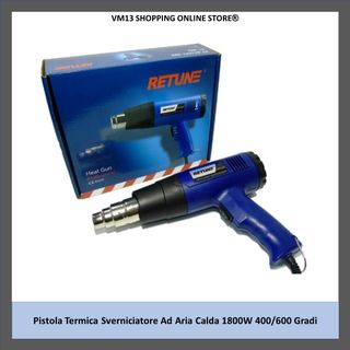 Pistola Termica Sverniciatore Ad Aria Calda 1800W