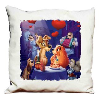 Cuscino decorativo lilly e il vagabondo