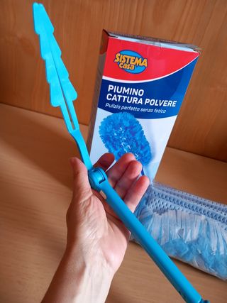 Piumino cattura polvere