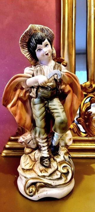 Sublime statua scultura capodimonte h.31,5cm