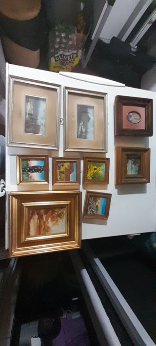 quadretti dipinti cornici