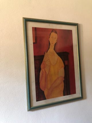 Quadro con Stampa Modigliani
