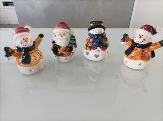 set 4 babbo natale