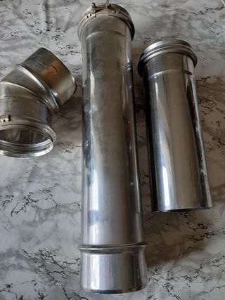 tubo acciaio inox canna fumaria