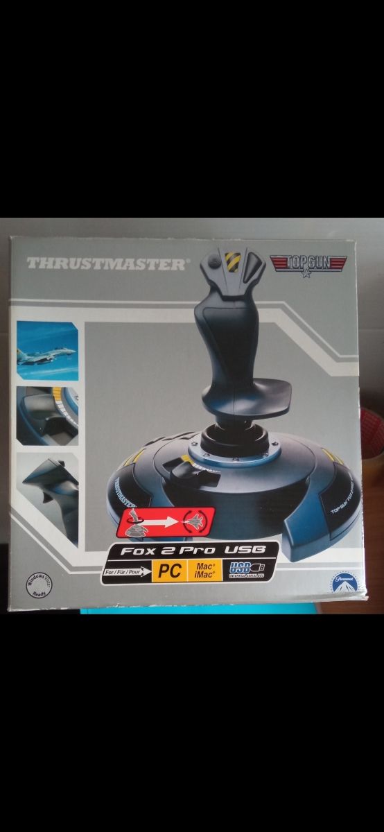 Thrustmaster Top Gun Fox 2 Pro USB Joystick de segunda mano por 18 EUR ...