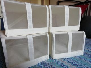 contenitori scarpe ikea 4 pezzi