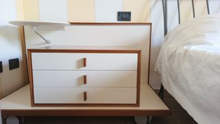 Comodini su carrello