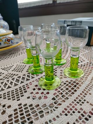 set di 6 bicchierini