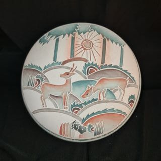 Scatola portagioie in ceramica rustica