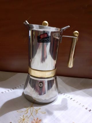 Caffettiera in acciaio "VIGANO"