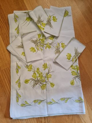 tovaglia e 6 tovaglioli