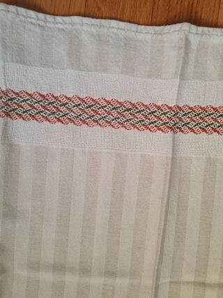 telo cucina ricamato a mano