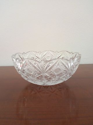 Fruttiera in cristallo