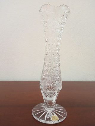 Vaso fiori in cristallo