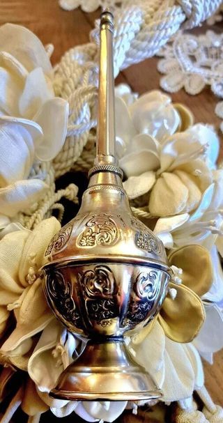 Antico profumiere turco h.24,5cm