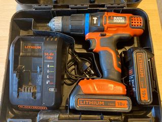 Trapano avvitatore batteria litio 18v Black&Decker
