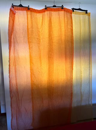 Coppia di tende etniche