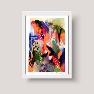 cuadro abstracto pintado a mano/quadro astratto