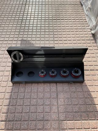 Kit x filettatura tubi