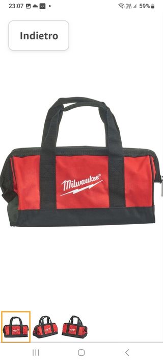 borsa per attrezzi milwaukee