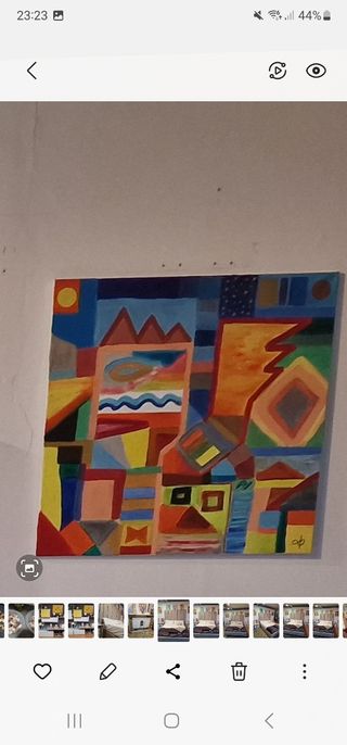 quadro realizzato a mano