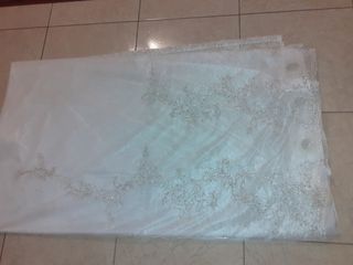 magnifica tenda elegante in organza