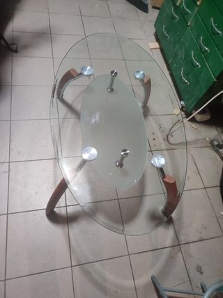 tavolino in cristallo