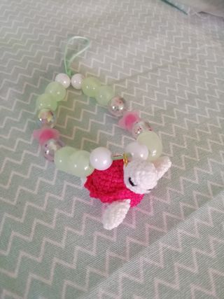 braccialetto perline tartaruga amigurumi