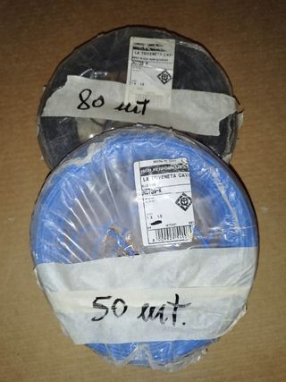 Cavi 1x1,5 mm² Nero/Blu