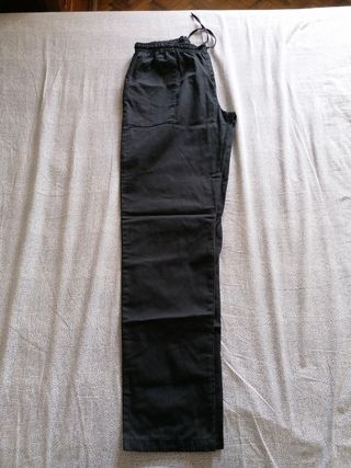 Pantaloni cuoco Giblor's nero TG. L
