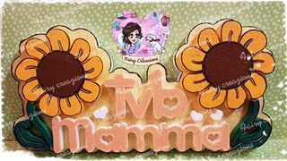 Scritta Polisterolo tvb Mamma