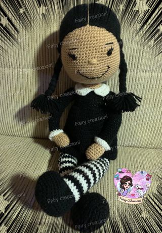 Mercoledì in amigurumi