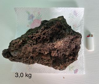 Roccia vulcanica decorazione
