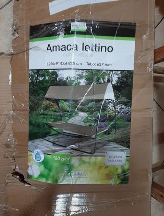 Amaca lettino. Nuova.