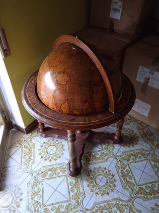 mappamondo porta liquori